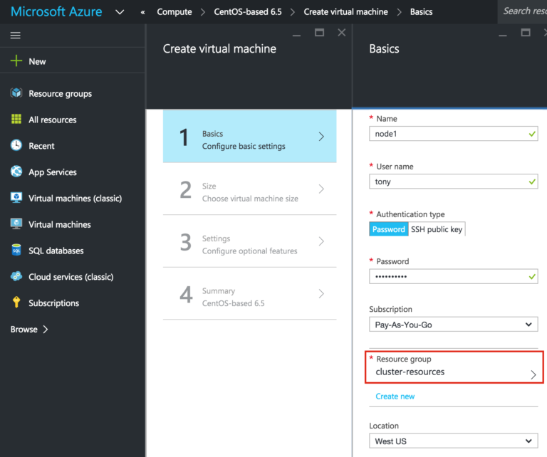 create-vm3 - SIOS SANless clusters