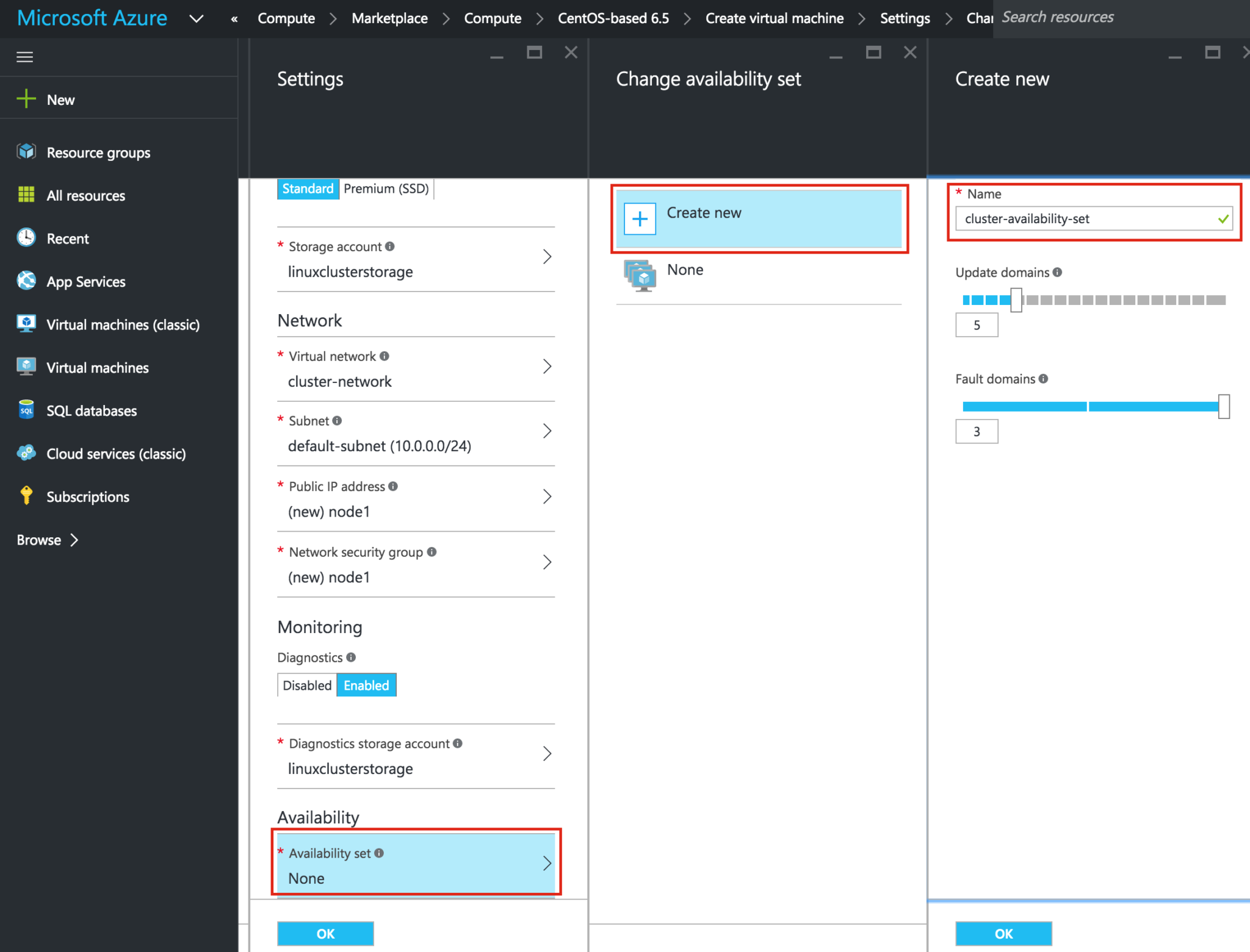 create-vm6 - SIOS SANless clusters